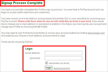 ProPay: Sign Up for a ProPay Account