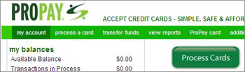 ProPay Tutorial: Process a Credit Card